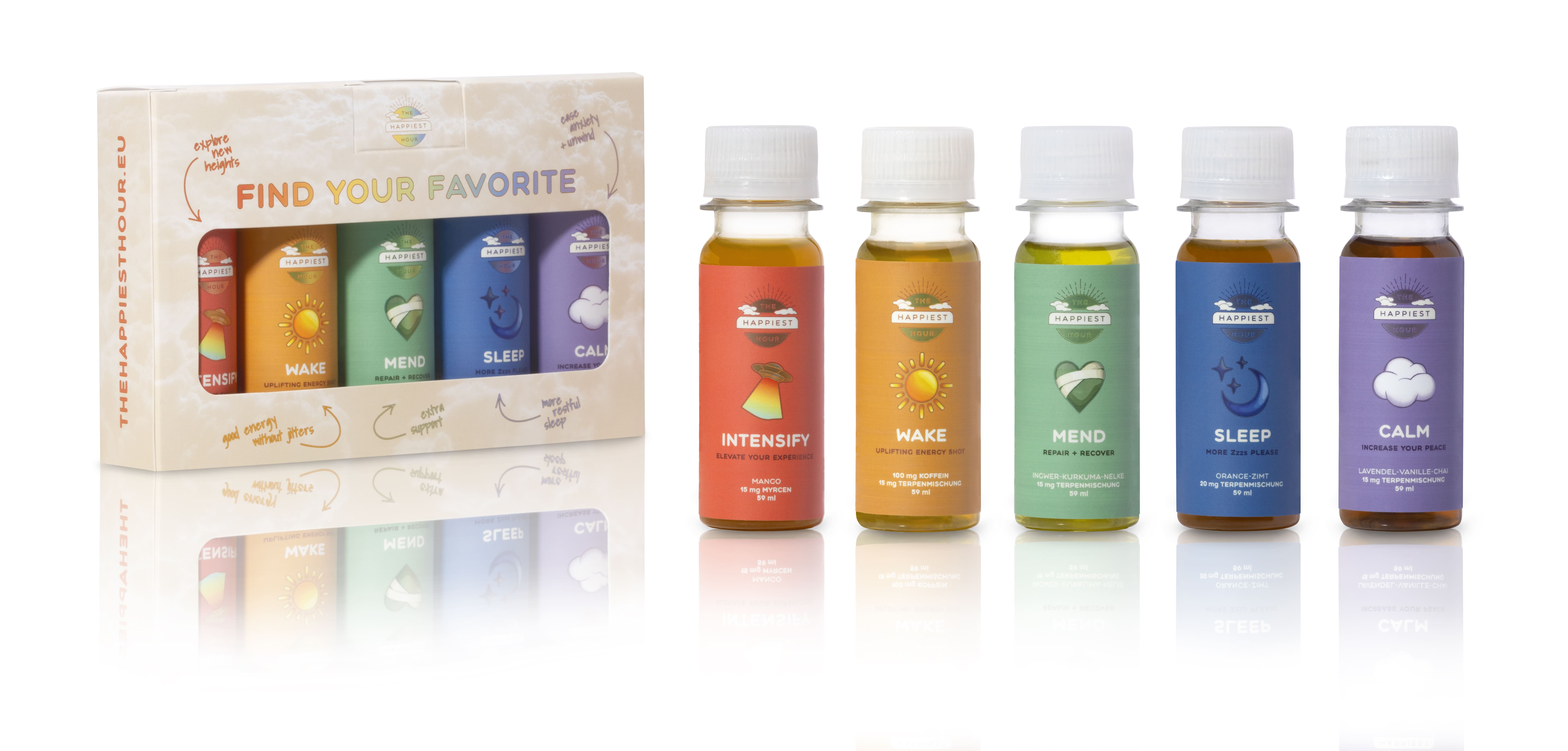 Find your favorite terpene drink sample pack – The Happiest Hour Europe