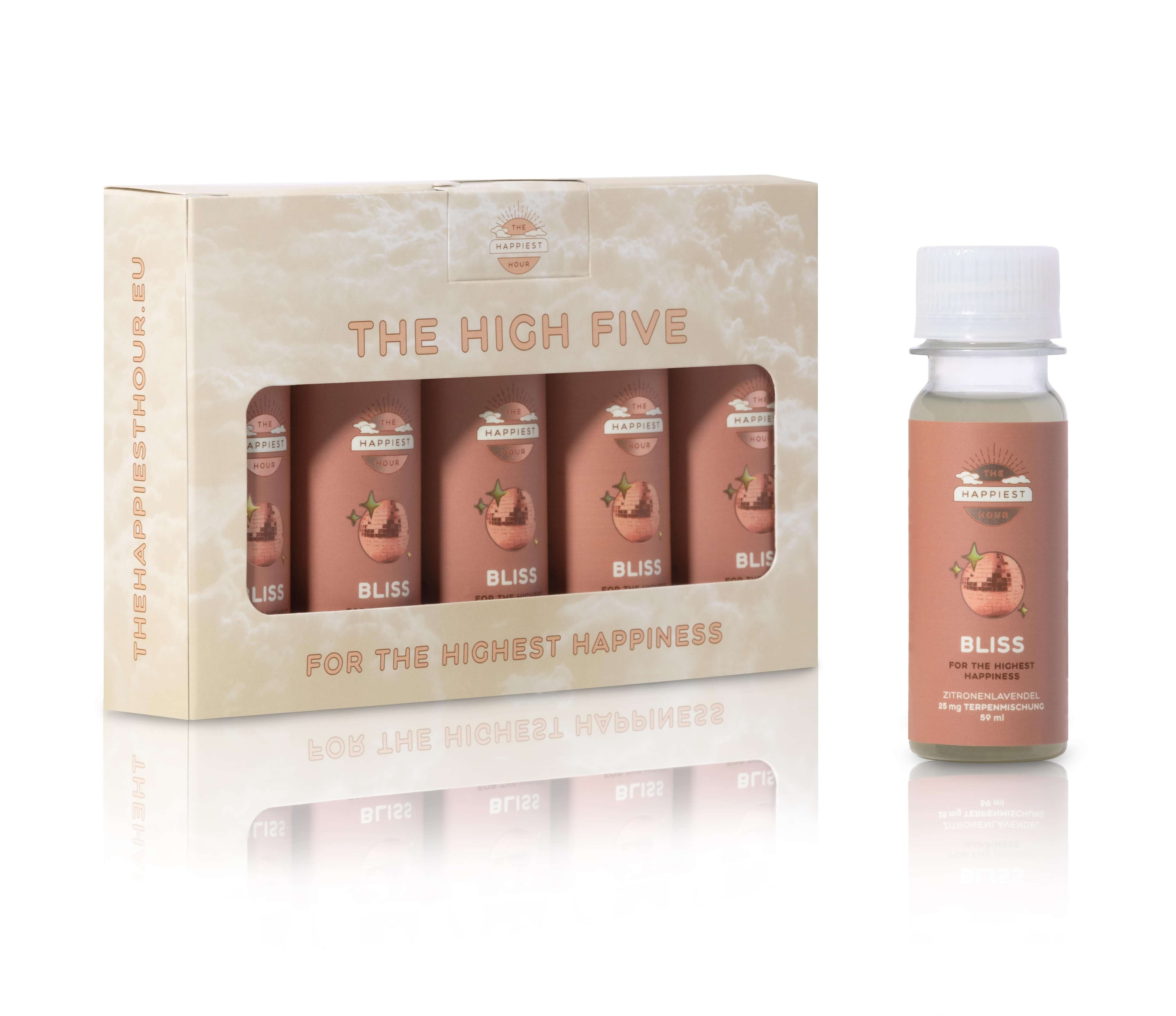 Bliss High Fives - Terpene Drink 5-Pack – The Happiest Hour Europe