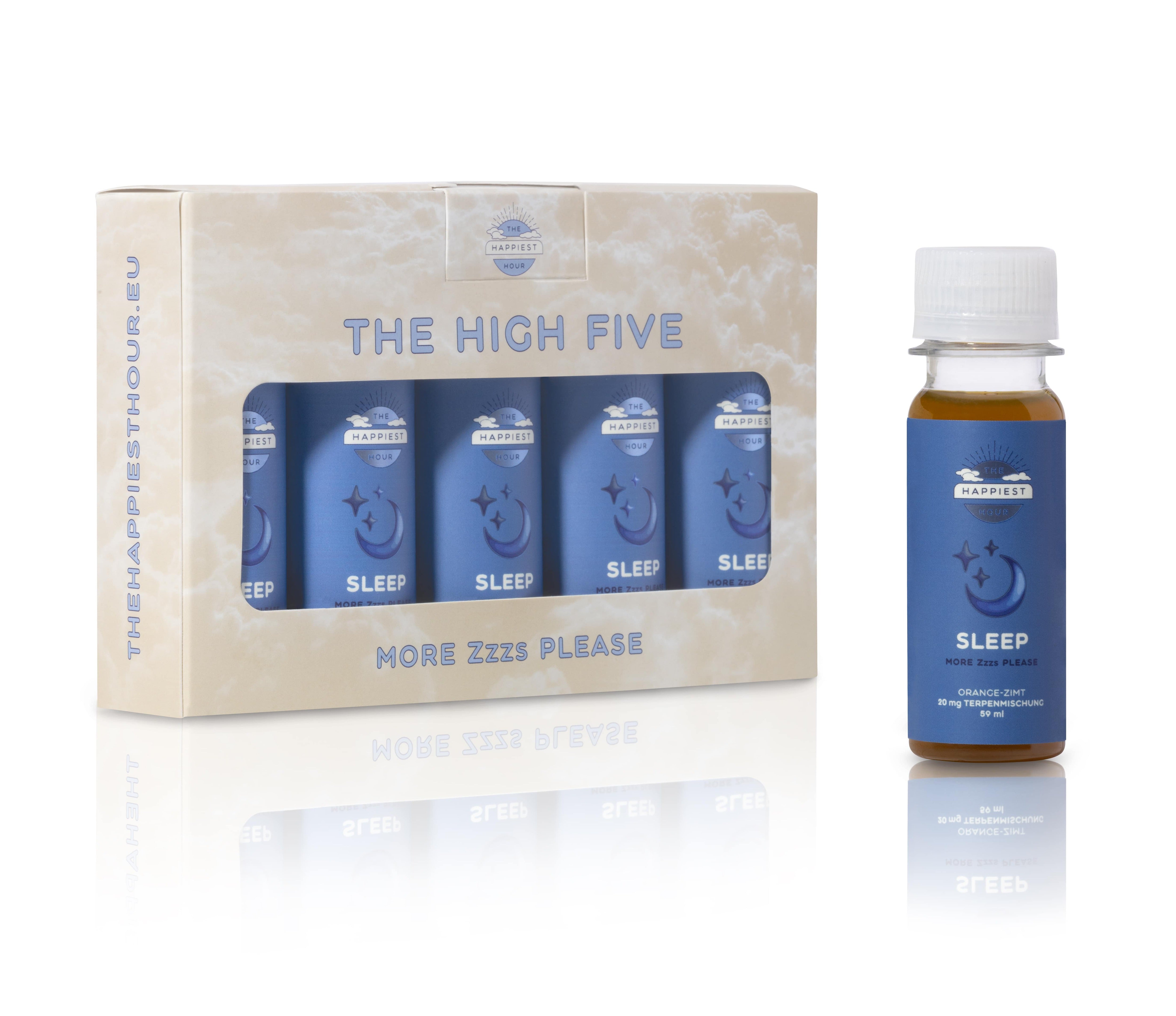 Sleep High Fives - Terpene Drink Pack – The Happiest Hour Europe